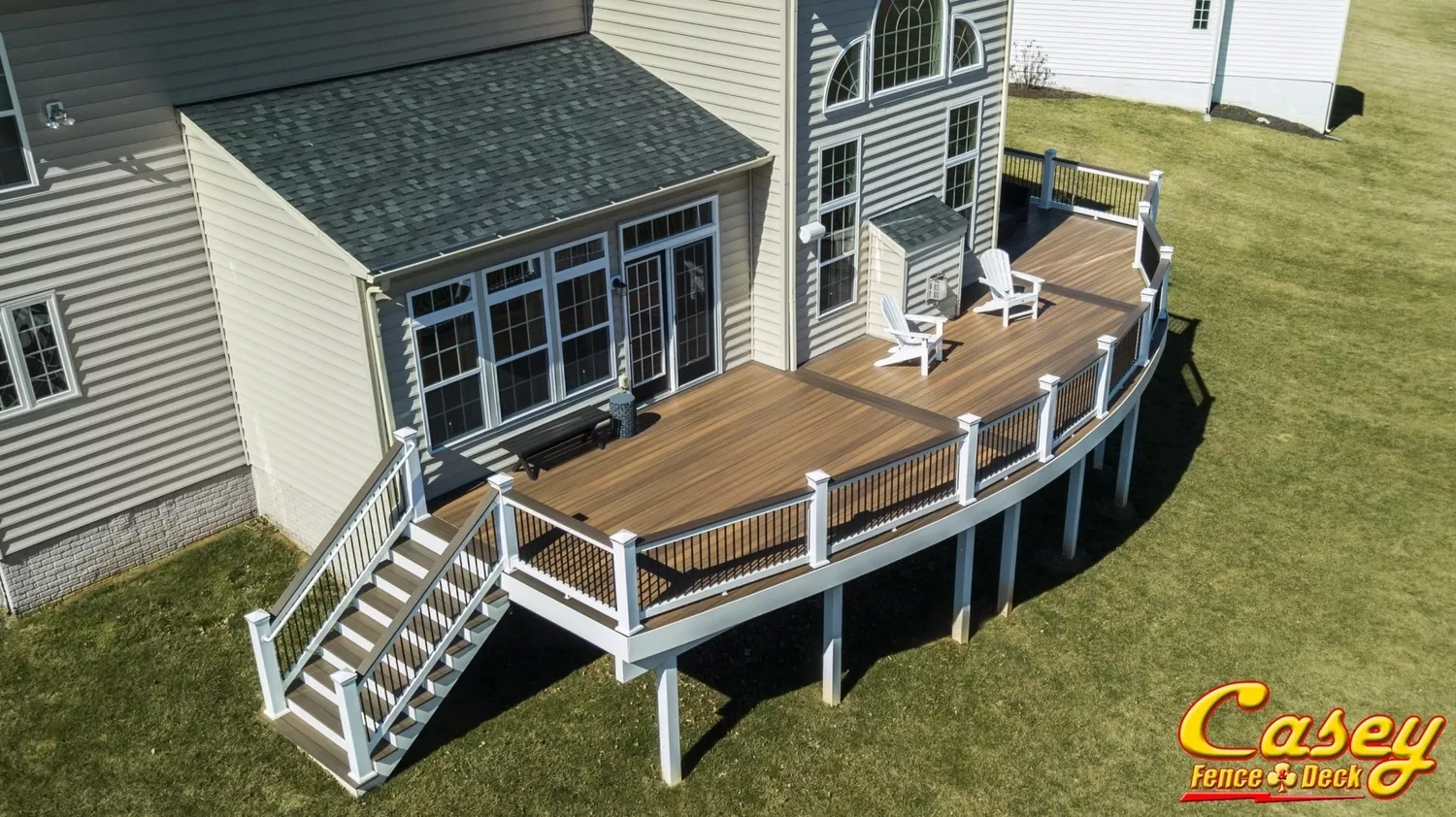 Circular Deck with Star Power