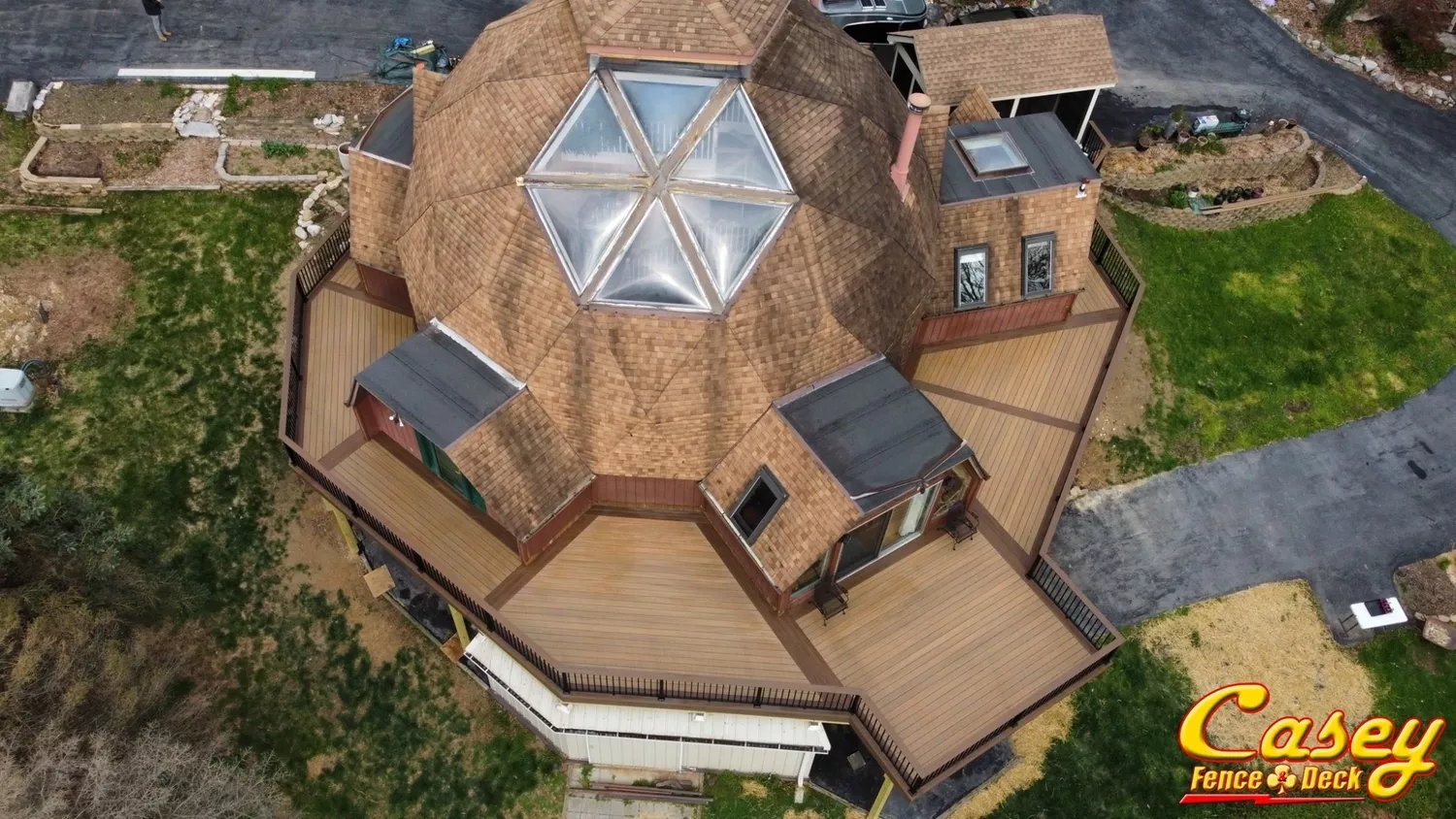 Dome House Deck