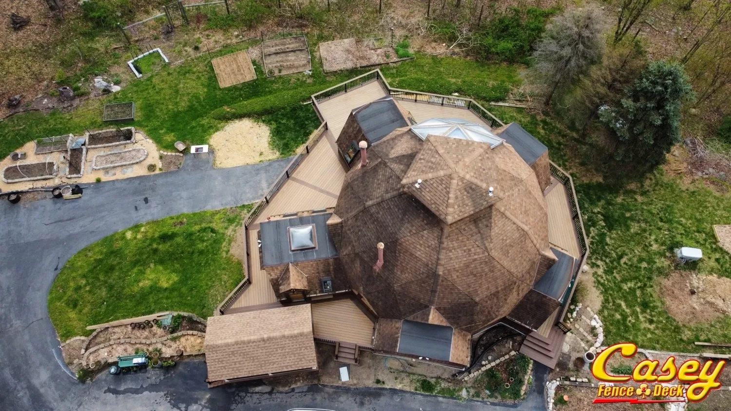 Dome House Deck