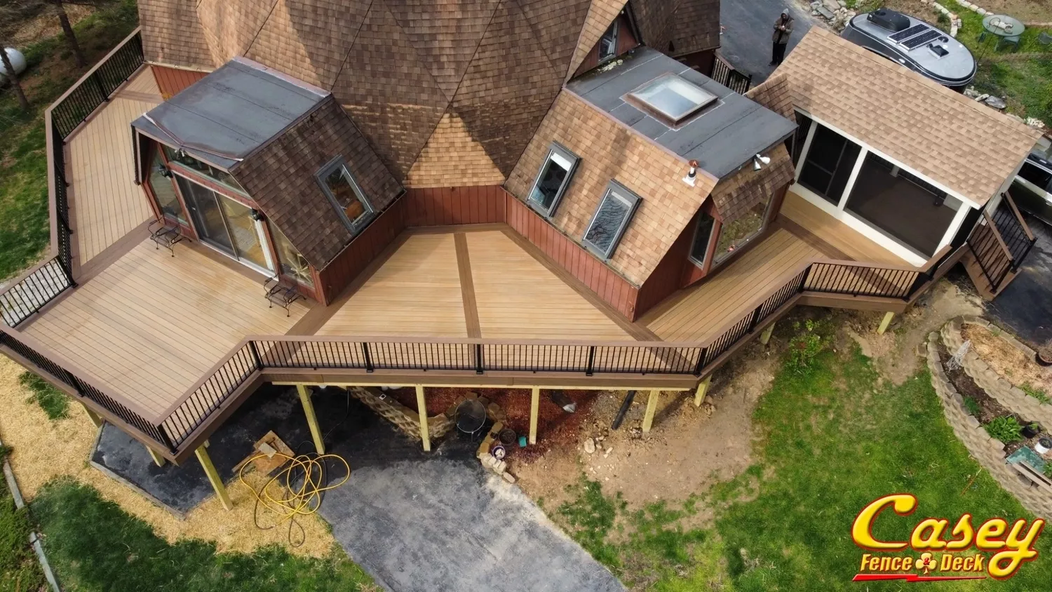 Dome House Deck