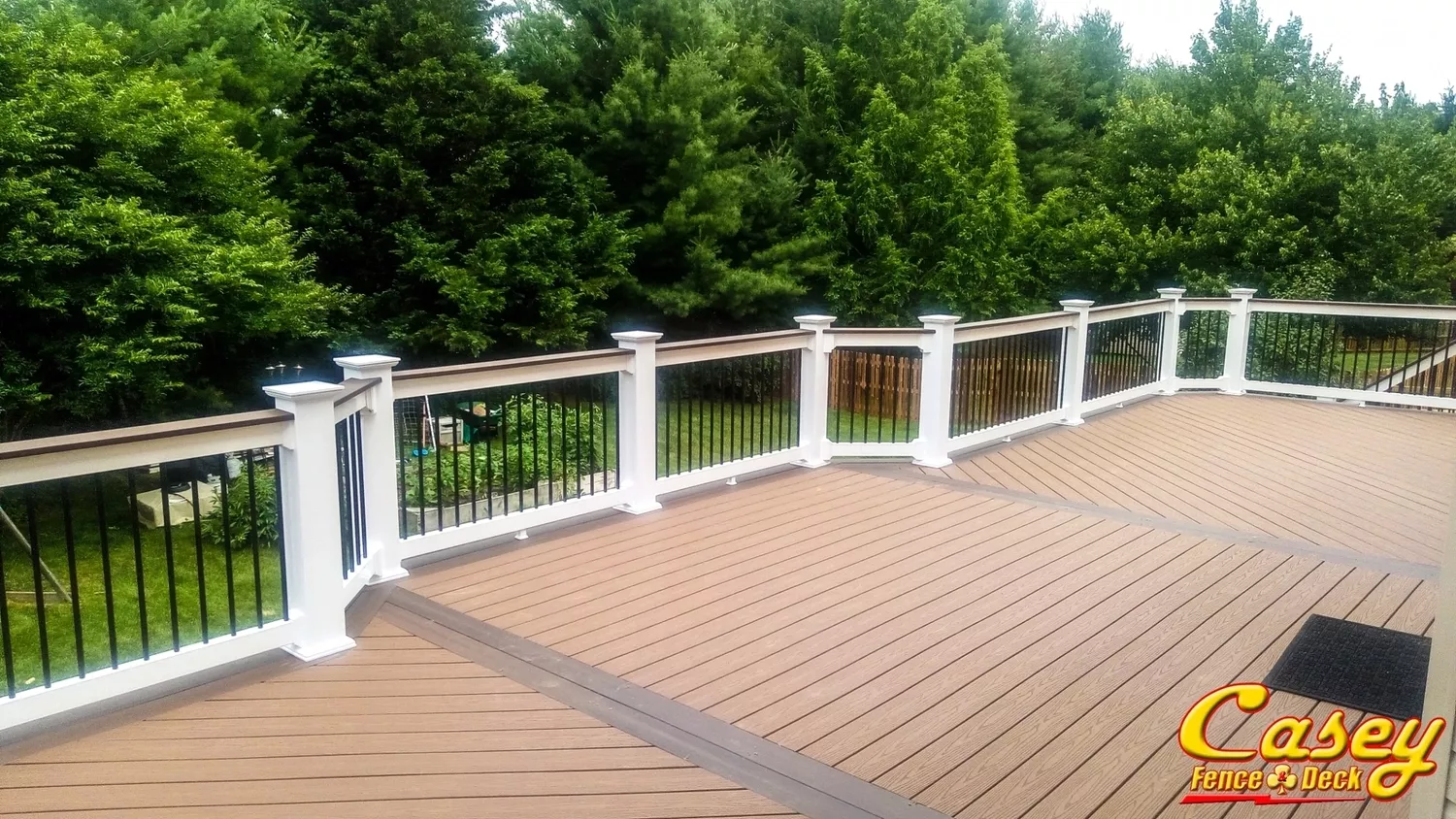 Fiberon Good Life Cabin Brown Deck in Spring Ridge Frederick MD