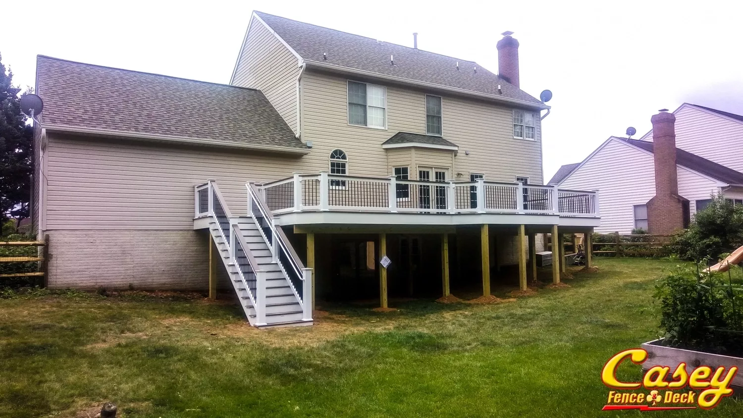 Fiberon Good Life Cabin Brown Deck in Spring Ridge Frederick MD
