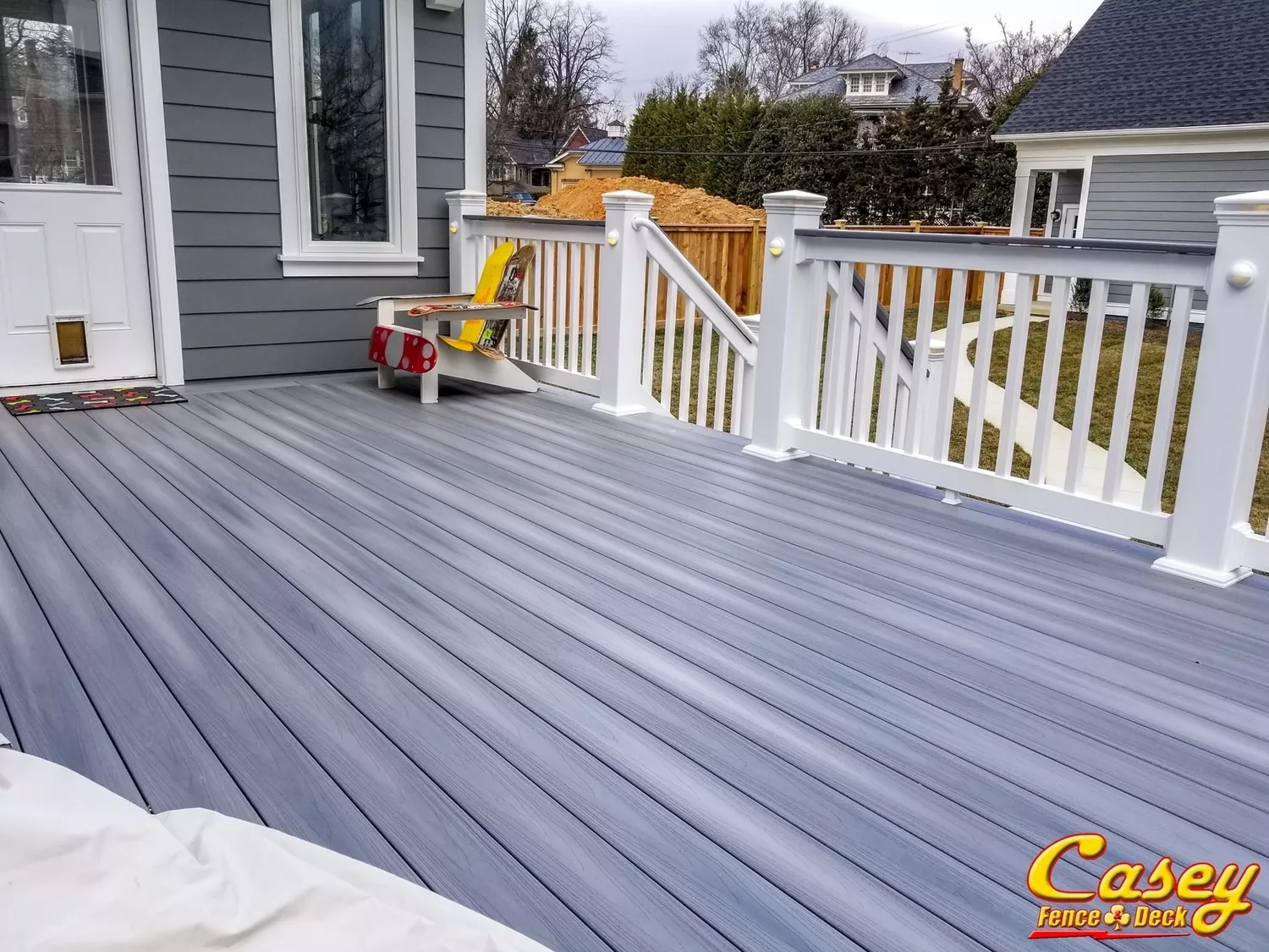Low Level Fiberon Castle Gray Deck in Frederick MD